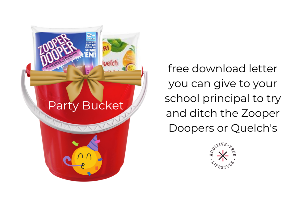 Ditching the Zooper Doopers or Quelch's - letter for you to send into ...